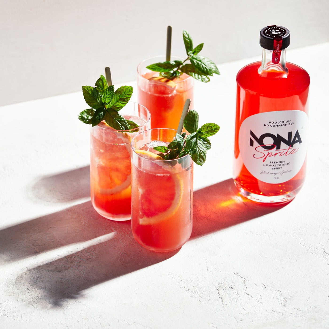 NONA Drinks - Alcoholvrije June, Spritz & Ginger - Nono Zero